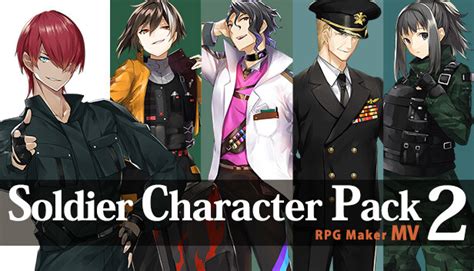 Rpg Maker Mv Soldier Character Pack 2 On Steam