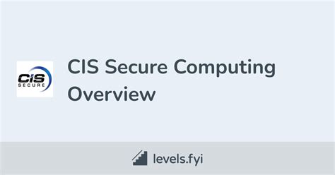Cis Secure Computing Careers Levelsfyi