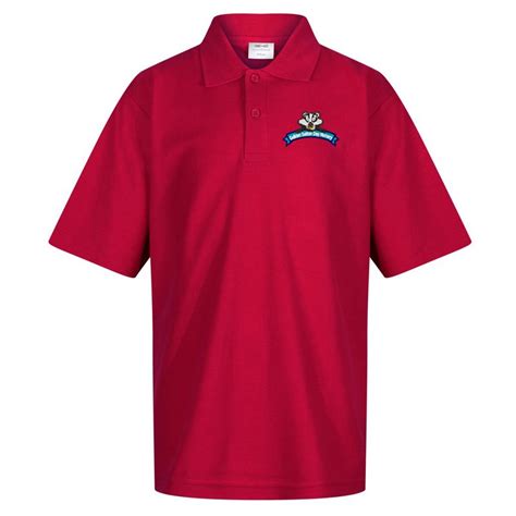 Guilden Sutton Day Nursery Polo Red Special Order 3 Week Delivery