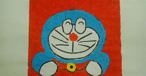Gambar Mozaik Doraemon 52 Koleksi Gambar