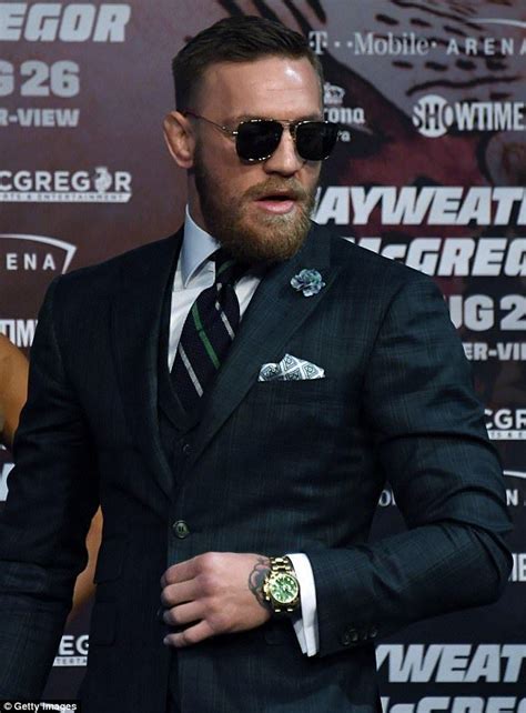 Femail Talks To Conor Mcgregors Wardrobe Stylist Conor Mcgregor