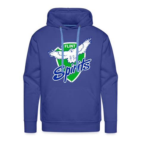 Flint Spirits Hoodie Premium Vintage Ice Hockey