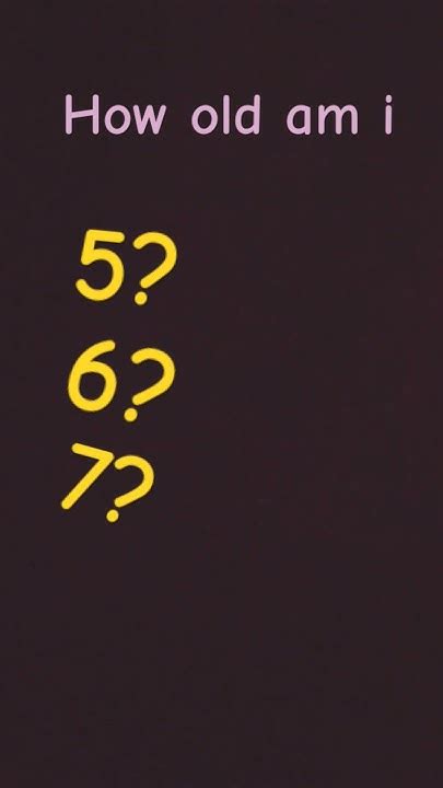 My Age Youtube