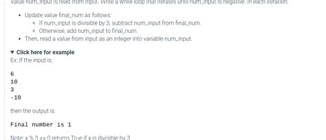 Solved Value Num Input Is Read From Input Write A While Chegg
