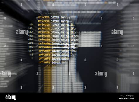 Real Java Code Developing Screen Programing Workflow Abstract Algorithm Concept Lines Of Java