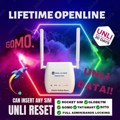 COD Original Globe At Home Prepaid Wi Fi ZLT S G Modem Router FREE GB Openline Full Admin