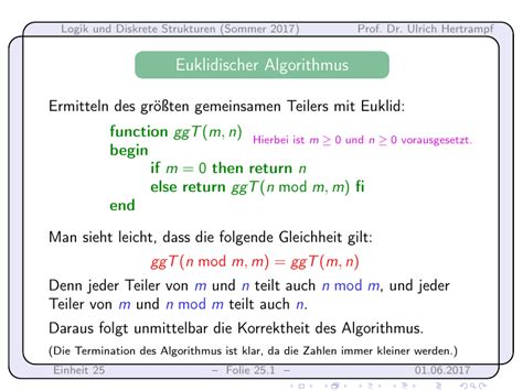 Euklidischer Algorithmus