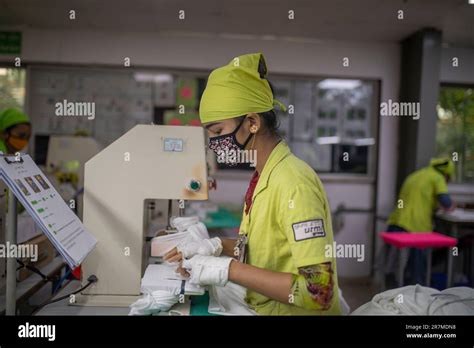 Ready Made Garments Rmg Workers Working In A Leed Certified Green Garment Factory At Adamjee