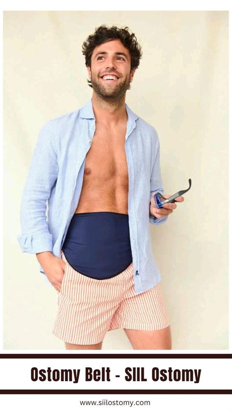 Pin Op Ostomy Belt Ostomy Clothing Men Ostomy Fashion