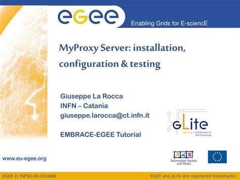 Ppt Myproxy Server Installation Configuration And Testing Powerpoint
