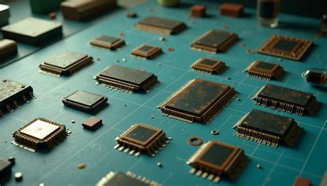Free Vintage Microchip Collection Image Download At StockCake