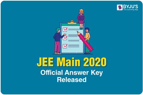 JEE Main 2020 Official Answer Key Released Check Your Answers Now