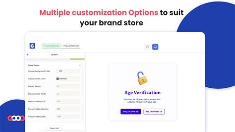 Age Gateage Verification 18 Add Verification Pop Up For Your Age Restricted Products