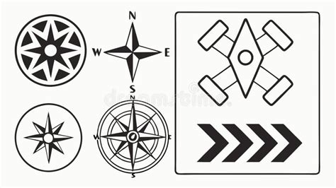 circular direction arrows icon guide sign vector design generative ai