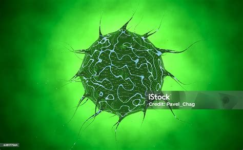바이러스 박테리아감염 된 유기 체에서 바이러스 바이러스 질환 전염병 3d 0명에 대한 스톡 벡터 아트 및 기타 이미지 0명 과학 디지털 생성 이미지 Istock