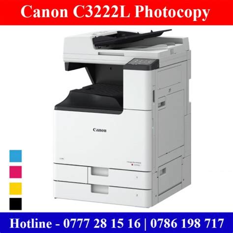 Canon Ir C3222l Colour Photocopy Machine Price Sri Lanka