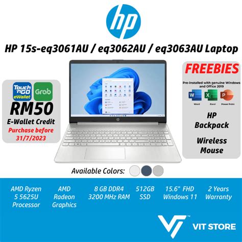 Hp S Laptop Amd Ryzen U Gb Gb Fhd H S S Eq Au White S Eq Au