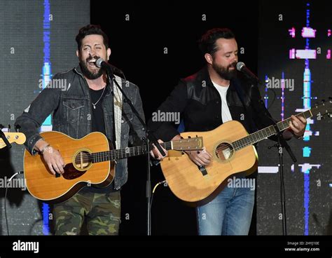 Old Dominions Matthew Ramsey And Brad Tursi Performing At The 7th Acm