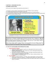 Master Problem Solving with Polya's Four-Step Strategy | Course Hero