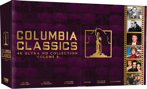 Columbia Classics 4k Ultra Hd Collection Volume 5 Amazonca Films Et