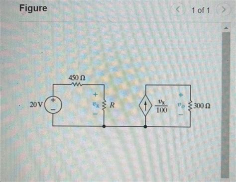 Solved Figure 1 Of 1Determine The Voltage Vo For The Chegg Com
