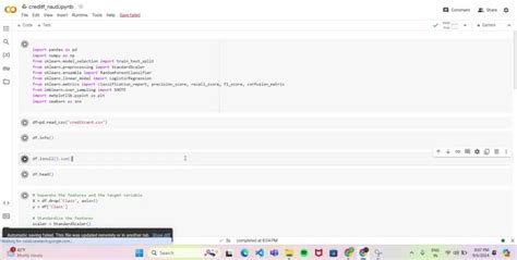 Evraj Singh On Linkedin Machinelearning Creditcardfraud Datascience Ai Python Frauddetection
