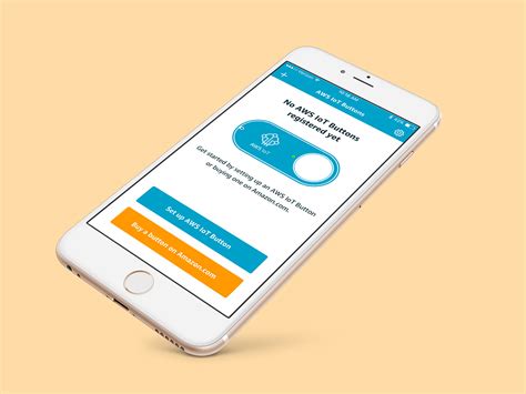 AWS IoT Button On Behance