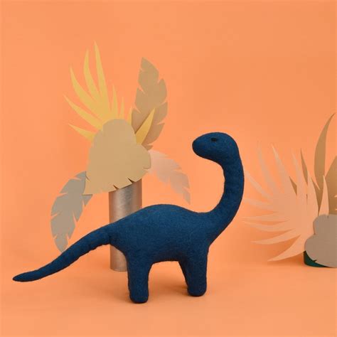 Buy Dashdu Dependable Dino Midnight Blue Felt Dinosaur Mydeal