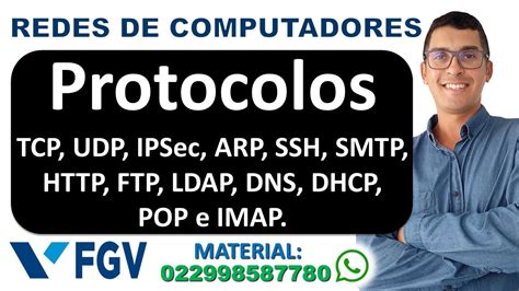 Protocolos De Comunicação Tcp Udp Ipsec Arp Ssh Smtp Ftp