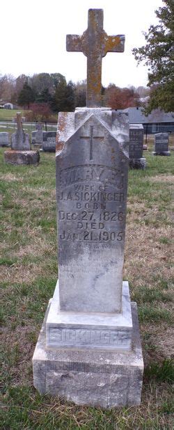 Joseph Anton Sickinger 1825 1907 Memorial Find A Grave