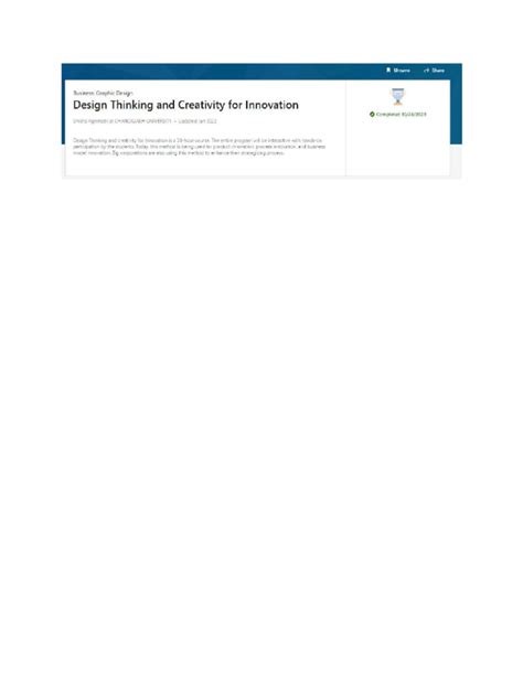 23bas10048 Linkedin Learning Certificates Merged Compressed Pdf Design Thinking Creativity