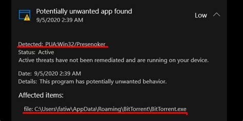 How To Fix Potentially Unwanted App Found Message On Windows 10
