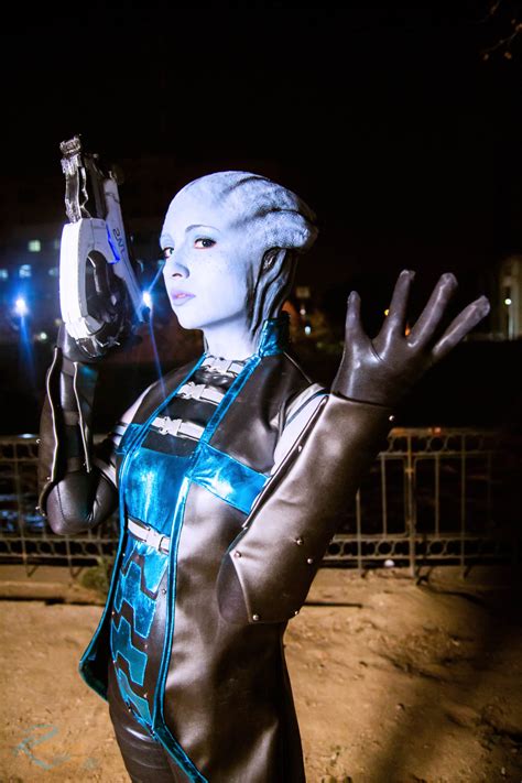 Лиара Т Сони Косплей Mass Effect