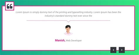 19 Css Testimonial Sliders