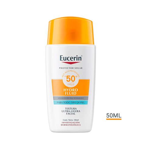Bloqueador Eucerin Hydro Fluid Fps50 50 Ml Farmacia Coyoacán