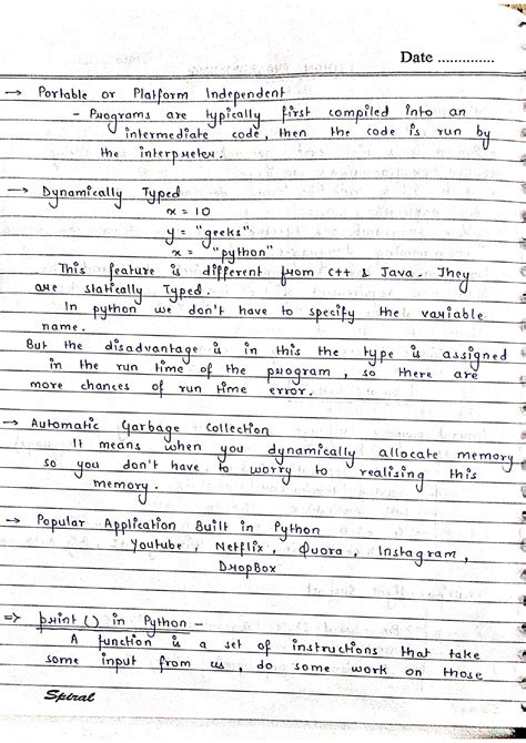 Complete Python Programming Notes Pdf Connect 4 Techs