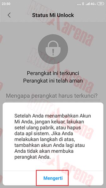Cara Unlock Bootloader Hp Xiaomi Terbaru Tanpa Request UBL MIUIArena