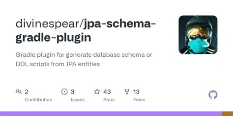 GitHub Divinespear Jpa Schema Gradle Plugin Gradle Plugin For Generate Database Schema Or DDL