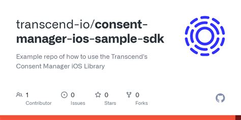 github transcend io consent manager ios sample sdk example repo of how to use the transcend s