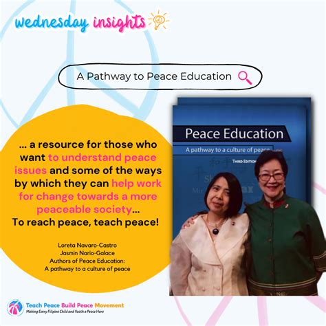 Teach Peace Build Peace Movement The Most Significant Way Of