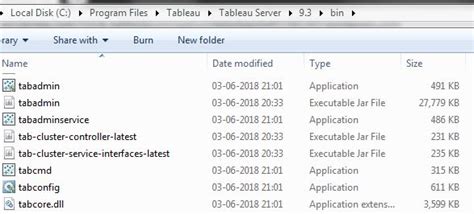 Create Tableau Server Backup File Using Windows Shell Scripting In Tableau Sap Business