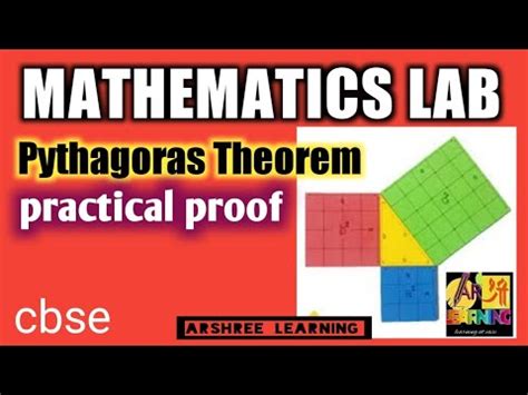 Mathematics Lab Pythagoras Theorem Practical Activity Class Cbse YouTube