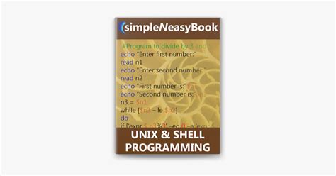 ‎unix And Shell Programming On Apple Books