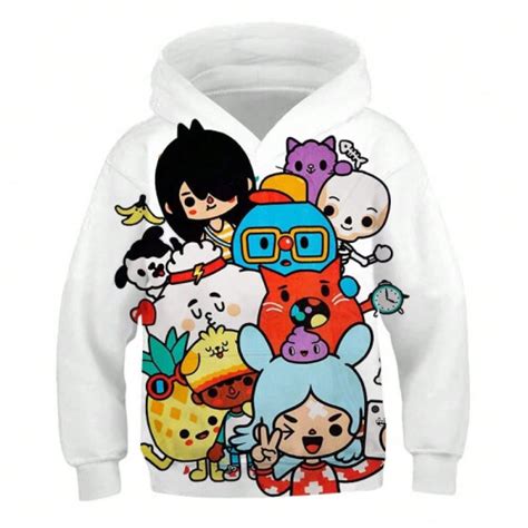 Dhf13m221812m 100 Hoodies 3d Print Game Toca Life World Toca Boca
