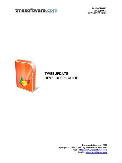 Tms Webupdate Developers Guide Pdf File Transfer Protocol Command