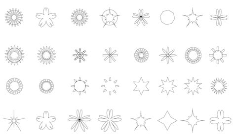 Premium Vector Basic Shape Vector Collection
