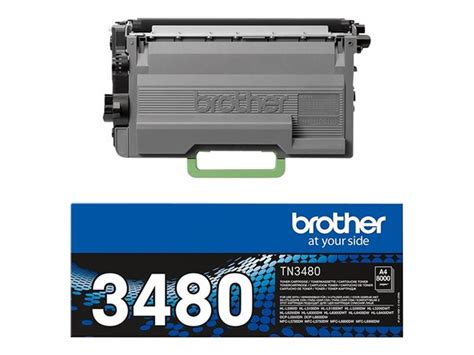 Brother TN3480 - High Yield - black - original - toner cartridge ...
