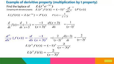 Properties Of Laplace Transform Part 2 Ppt
