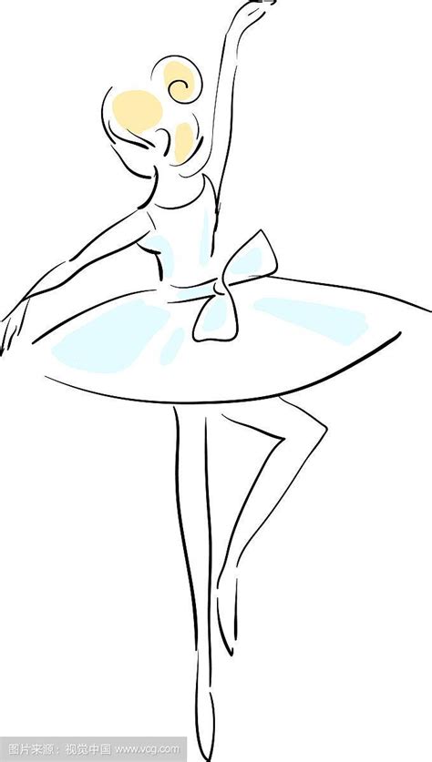 舞蹈家的简笔画 舞蹈家的简笔画图片大全 苗苗知道
