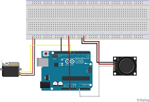 Controlling Servo Motor With Joystick